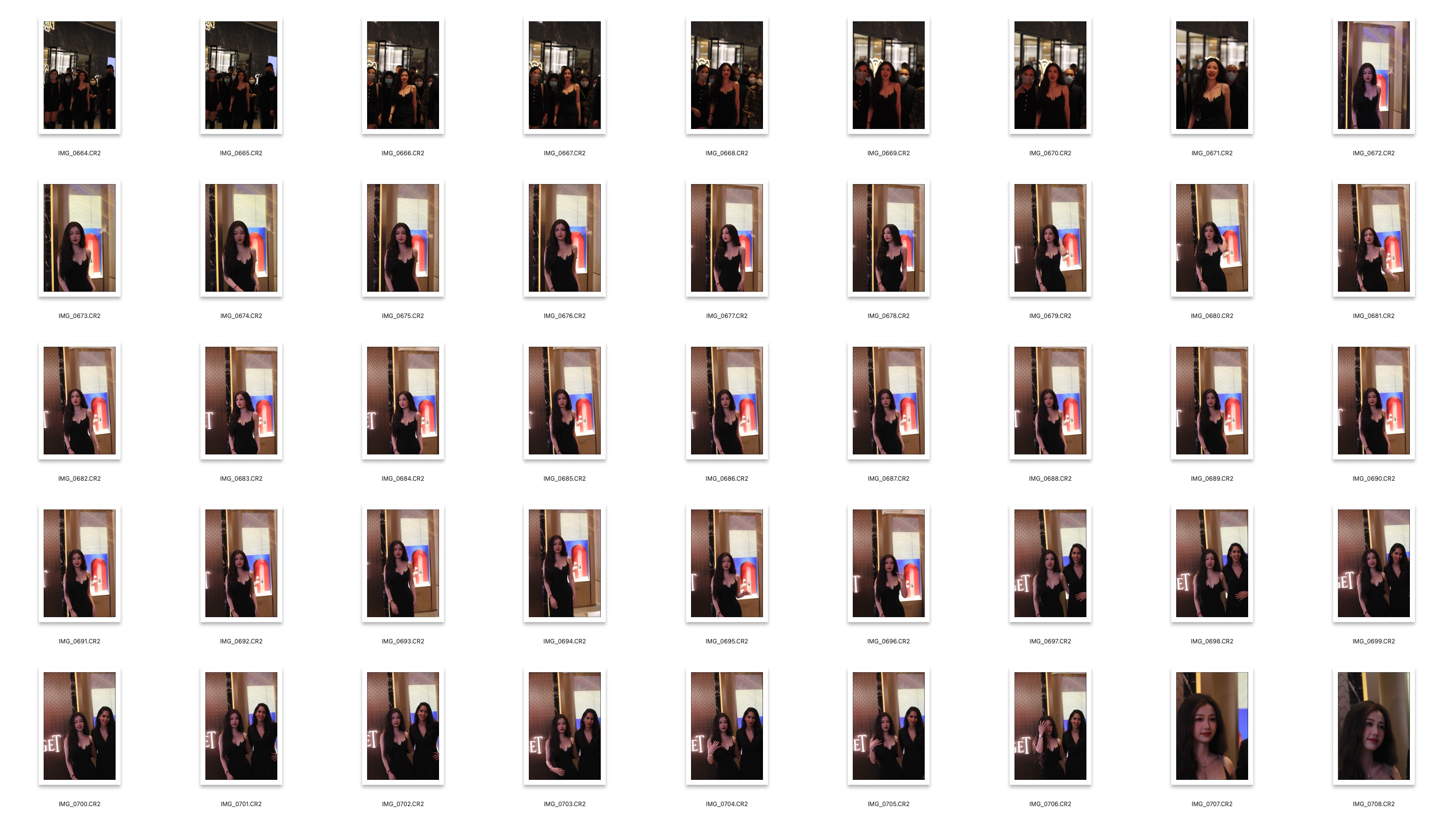 119张虞书欣时尚人像摄影RAW原片CR2格式